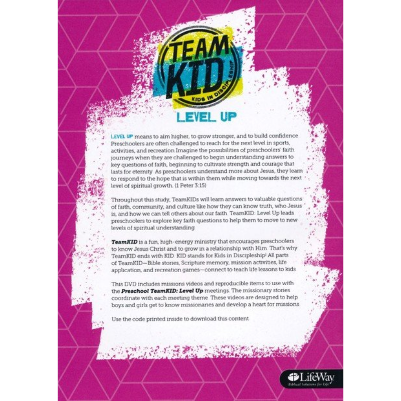 TeamKID Level Up Preschool Leader Kit | SU Books | Buy Christian Books ...